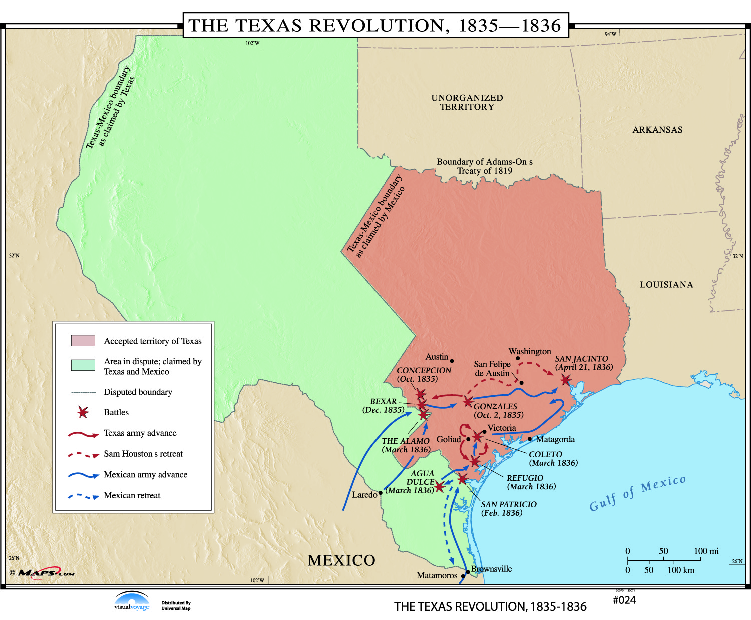 024 The Texas Revolution, 1835-1836 | eBay